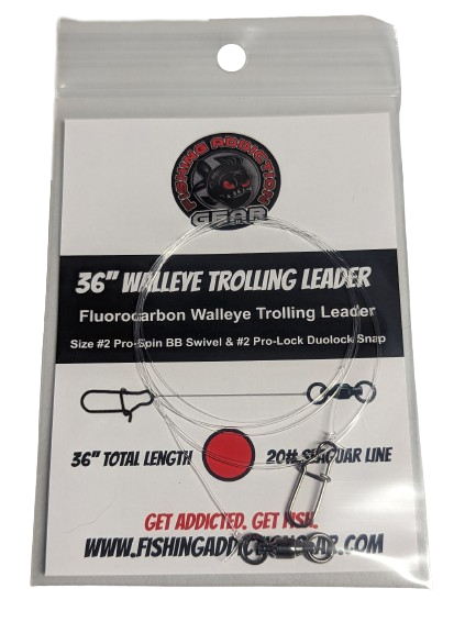 Walleye Trolling Leaders – Fishing Addiction Gear