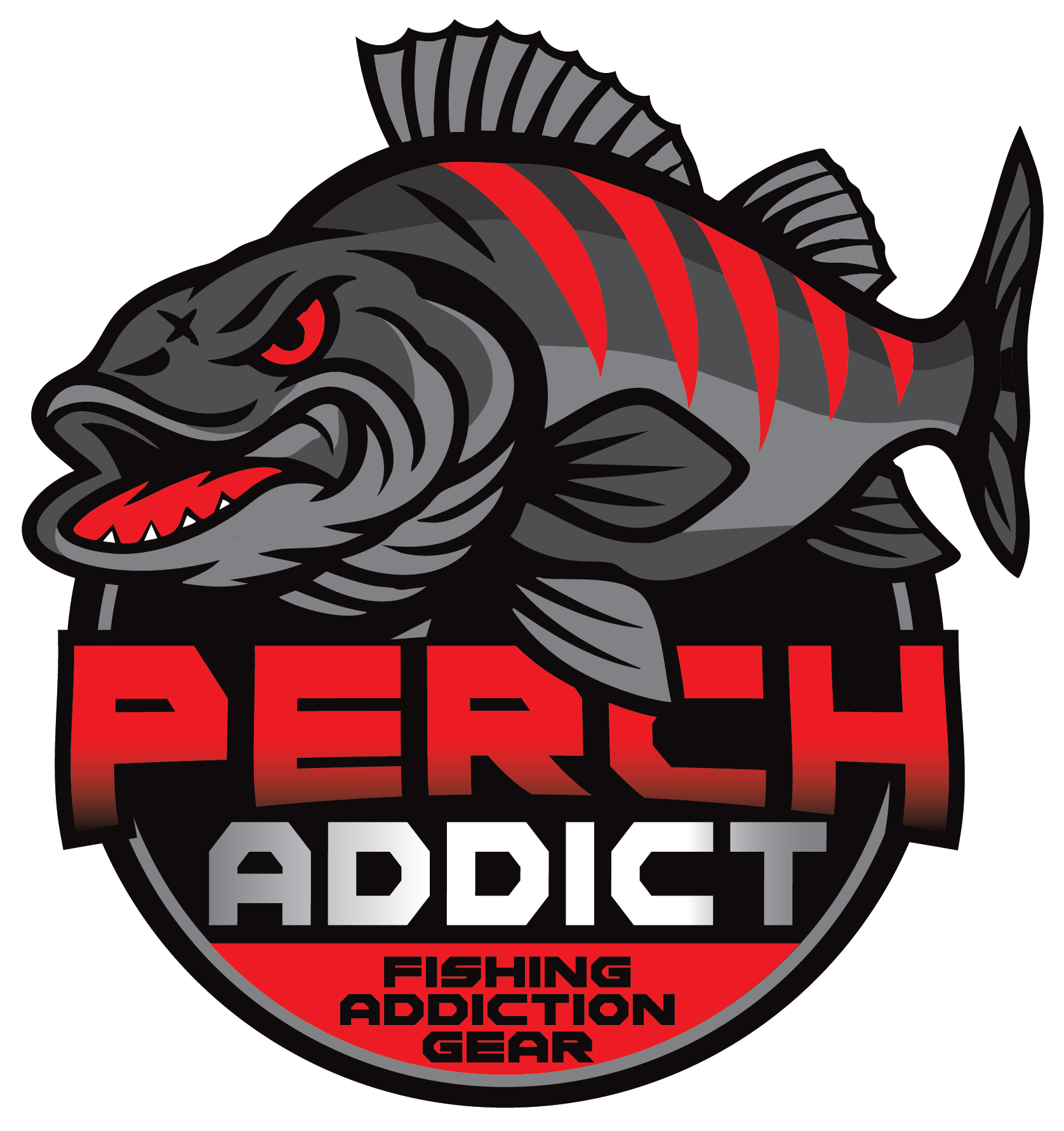 Perch Addict Decal – Fishing Addiction Gear